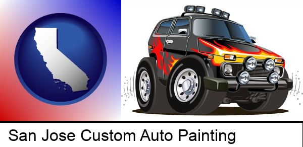 San Jose, California Custom Auto Painting